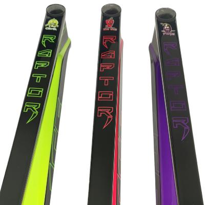 Cadre BMX carbone ICE RAPTOR Noir / violet Purpy PRO 2 XL